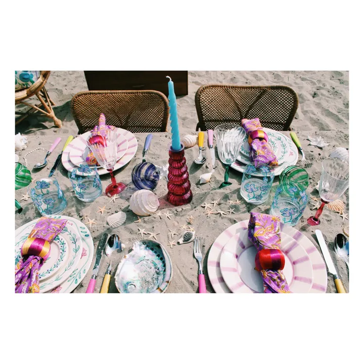 Anna + Nina - Magic Plate - 22 cm - Pink | Smallable