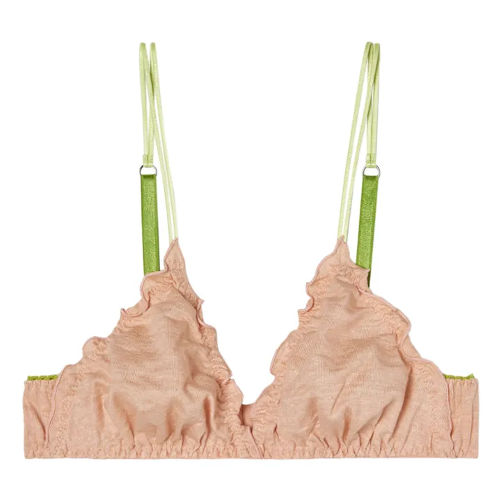 Momoni - Vipera Linen Bra - Pink | Smallable