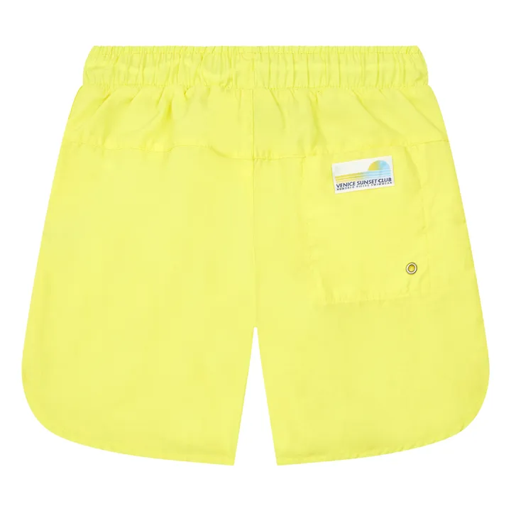 Hundred Pieces - Mid-Length Swim Trunks - Yellow | Smallable