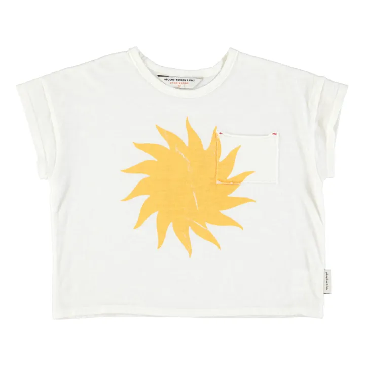 Piupiuchick - Sun T-Shirt - Ecru | Smallable
