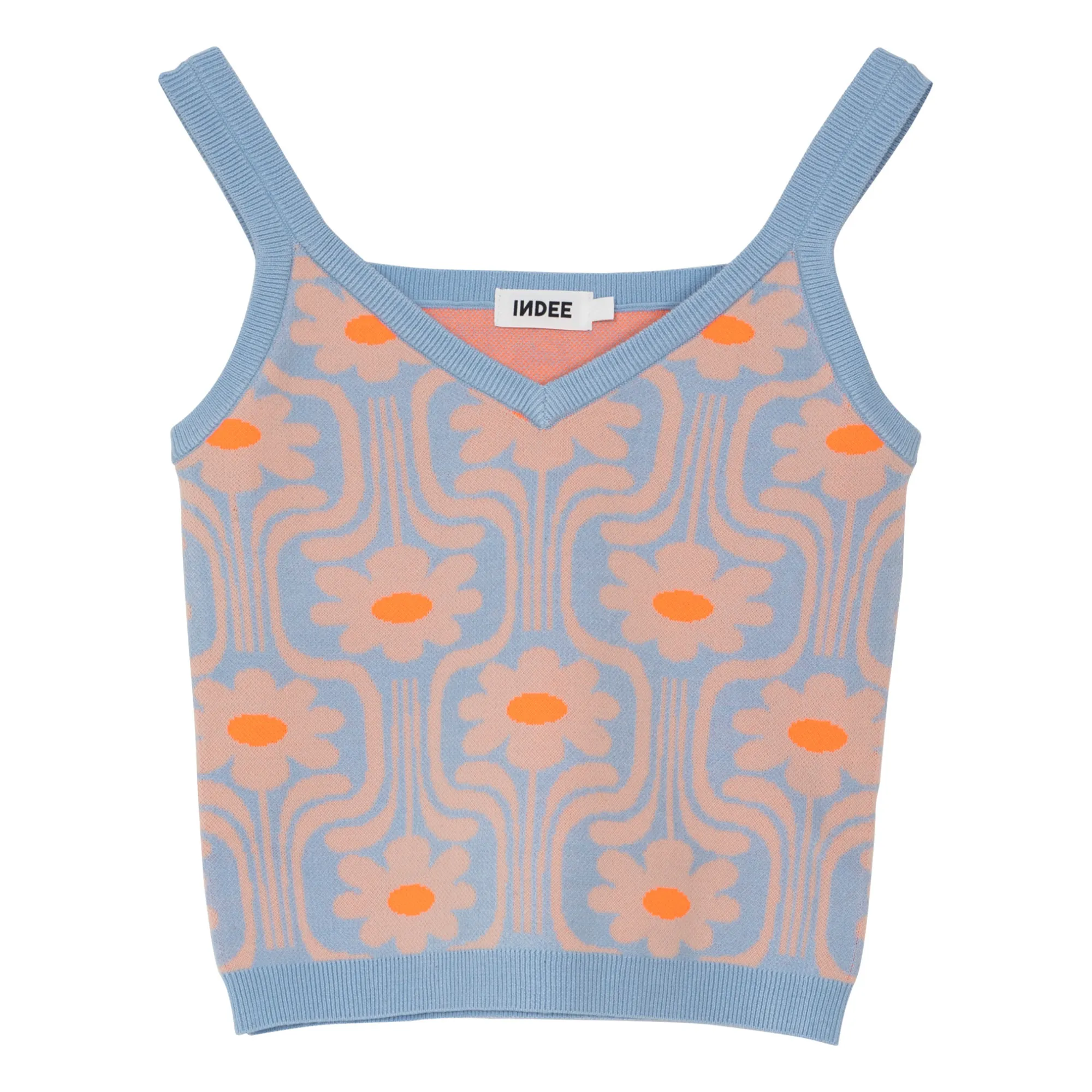Indee - Nemo Flower Top - Light blue | Smallable