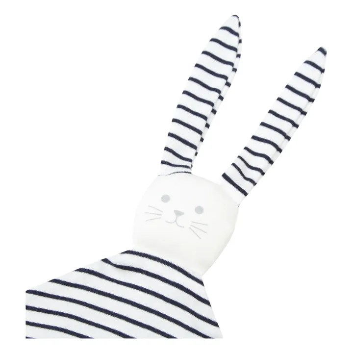 Petit Bateau - Ribbed Soft Toy - Navy blue | Smallable
