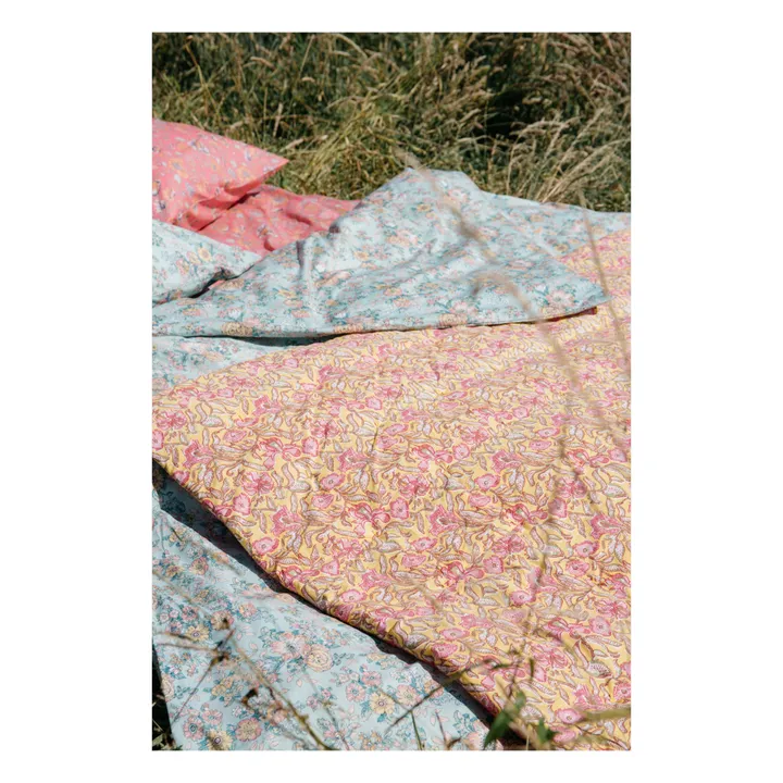 Louise Misha - Enoha Organic Cotton Blanket - Pink | Smallable