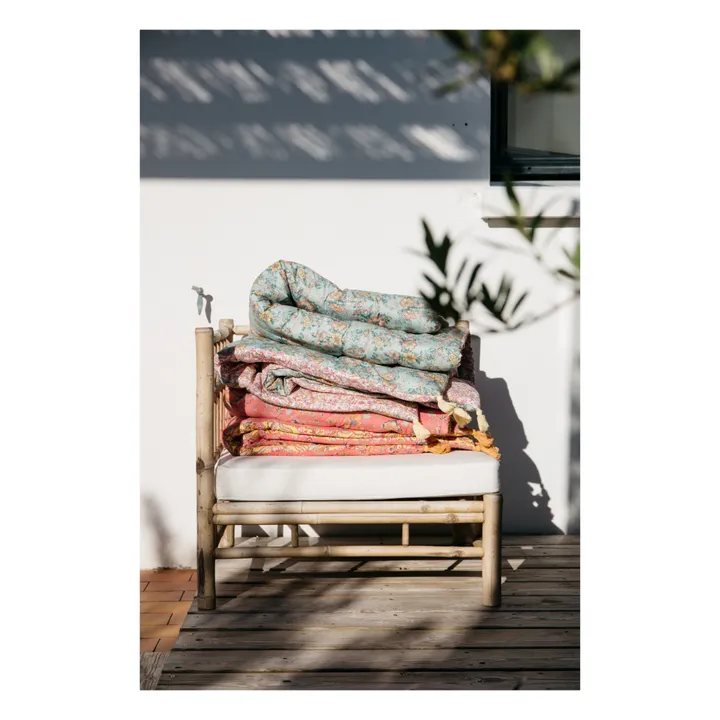 Louise Misha - Enoha Organic Cotton Blanket - Pink | Smallable
