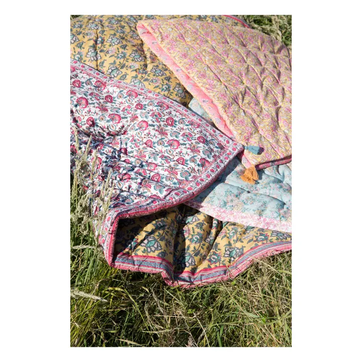 Louise Misha - Enoha Organic Cotton Blanket - Pink | Smallable