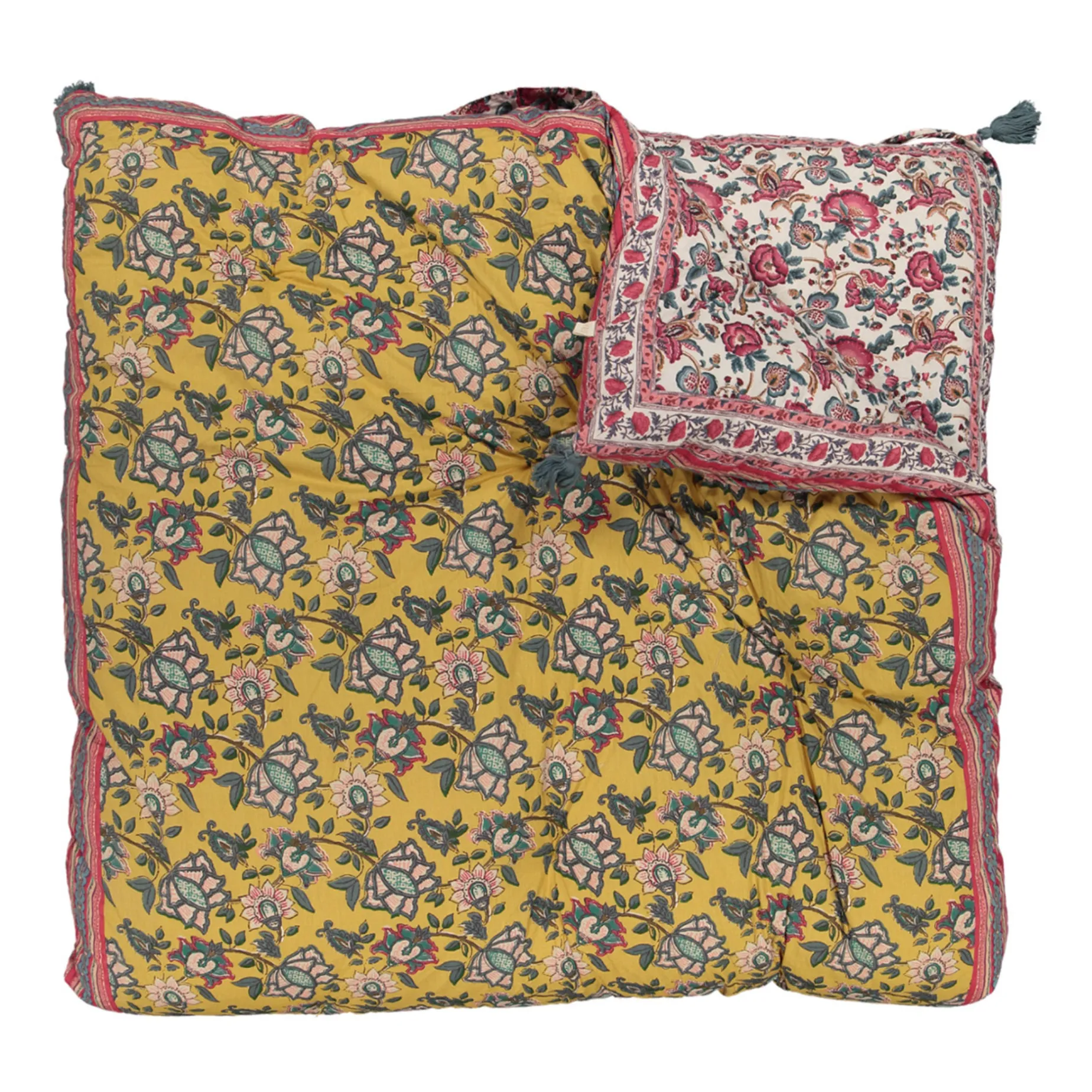 Louise Misha - Zebra Cotton Floor Mat - Cream | Smallable