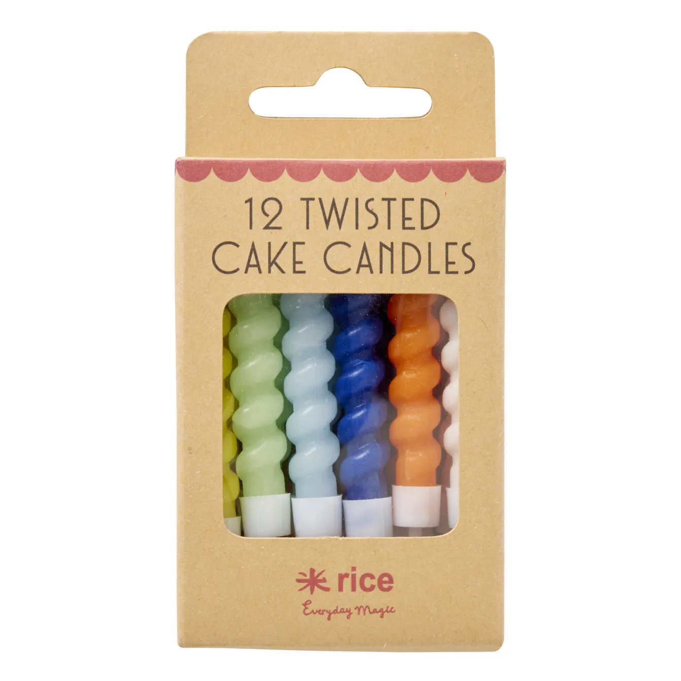 Rice - Birthday Cake Candles - Set of 12 - Blue | Smallable