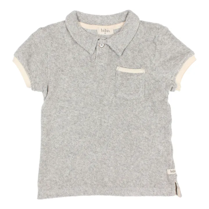Búho - Terry Cloth Polo Shirt - Grey | Smallable