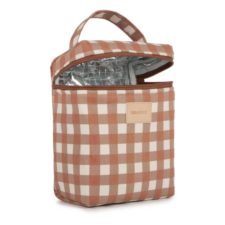Nobodinoz - Hyde Park Lunch Bag - Terracotta | Smallable