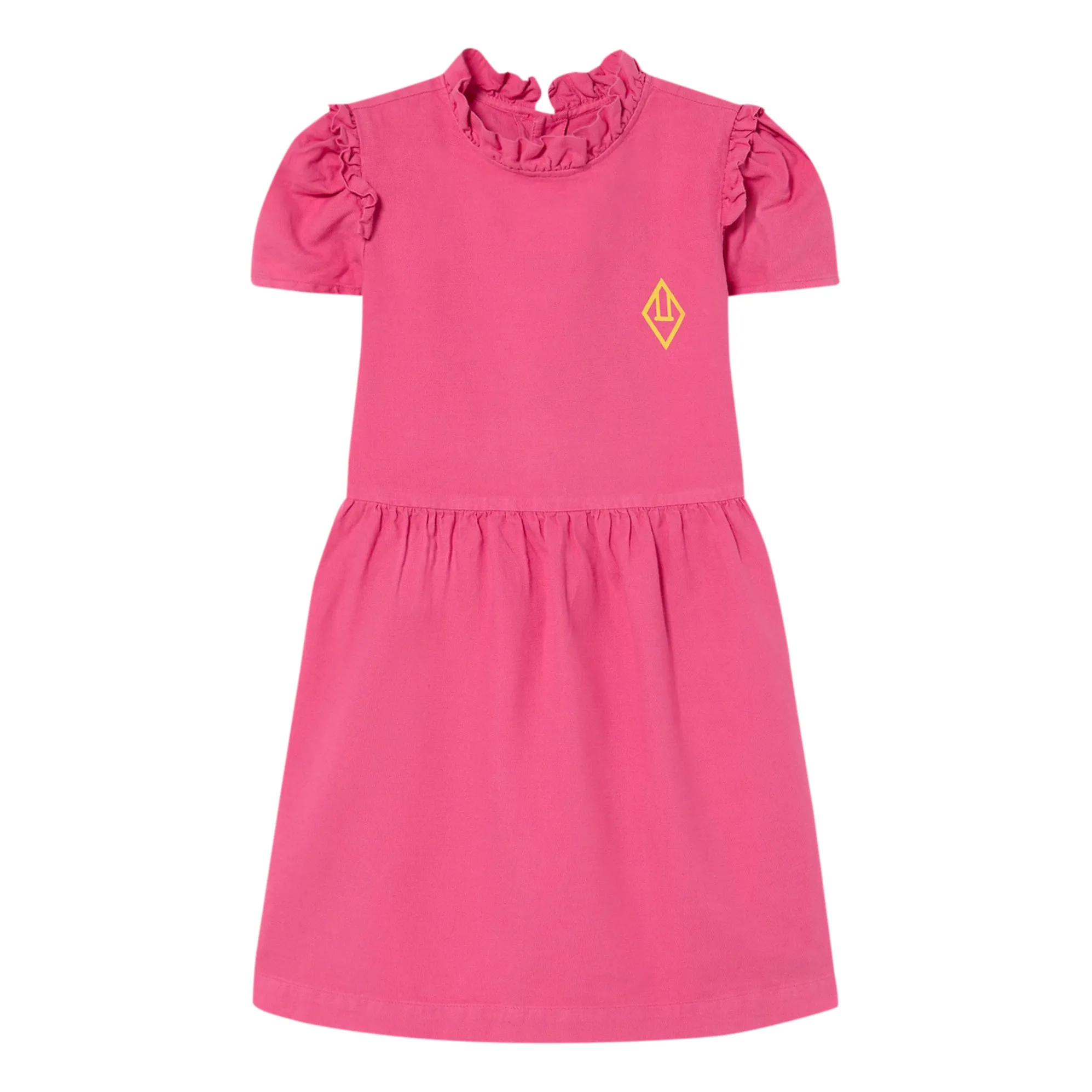 The Animals Observatory - Tortoise Logo Dress - Pink | Smallable