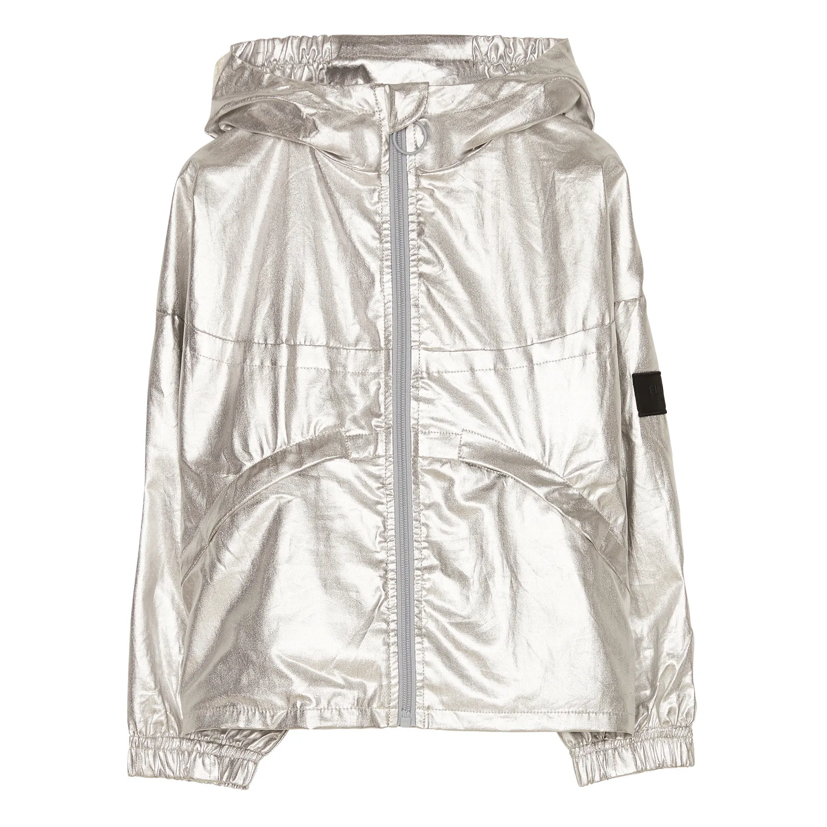 Finger in the nose - Matcha Shiny Jacket - Silver | Smallable