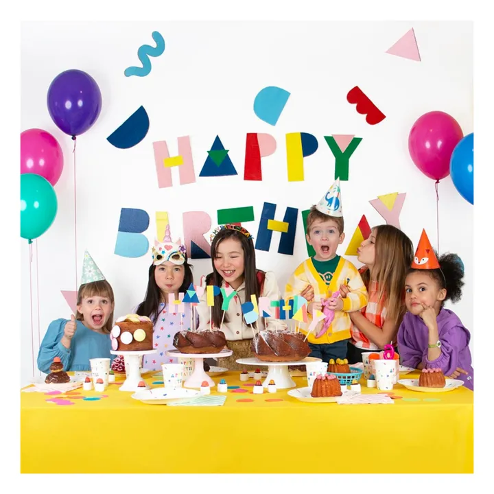 My Little Day - Happy Birthday Cardboard Cups - Set of 8 | Smallable