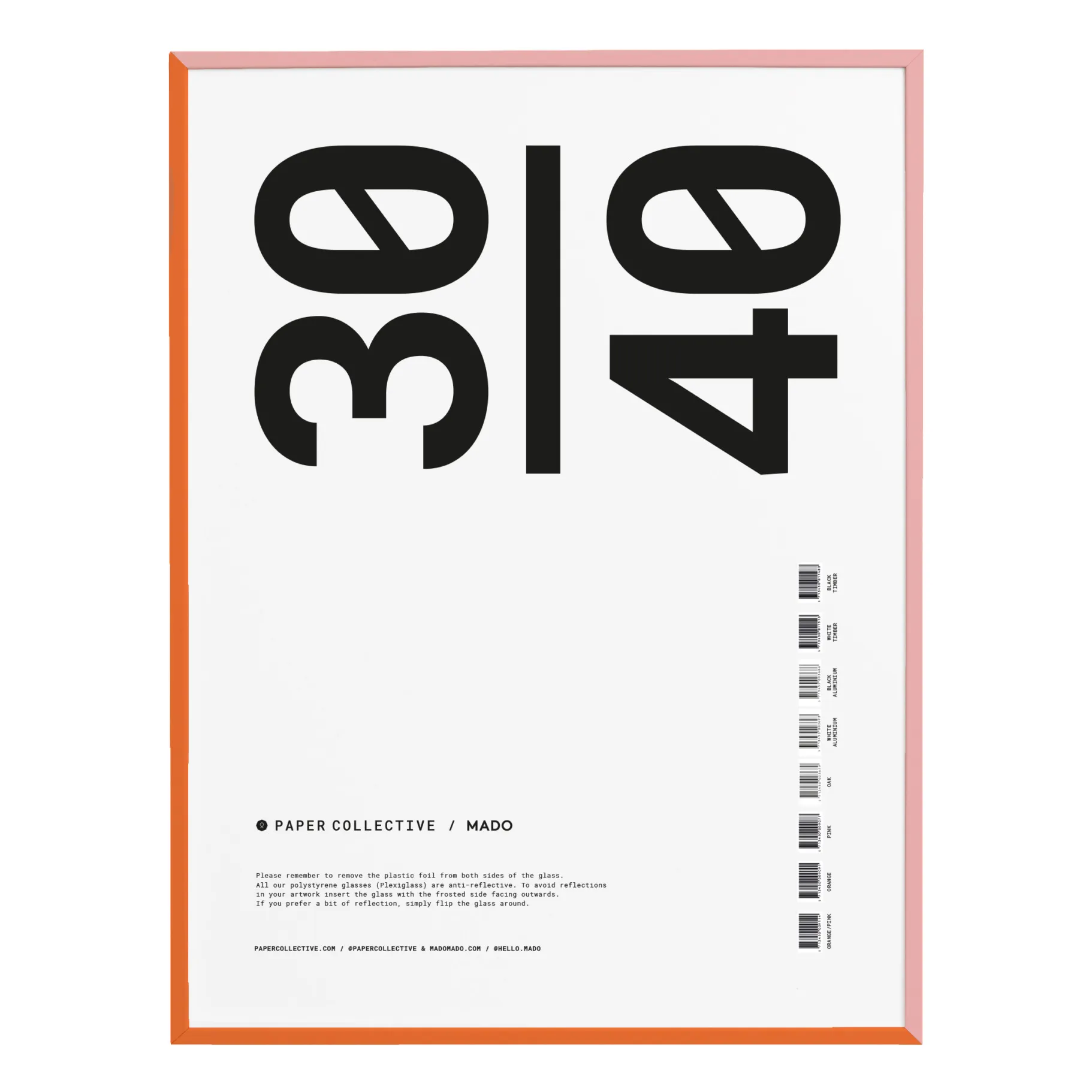 Paper Collective - Two-tone Wooden Frame | Smallable