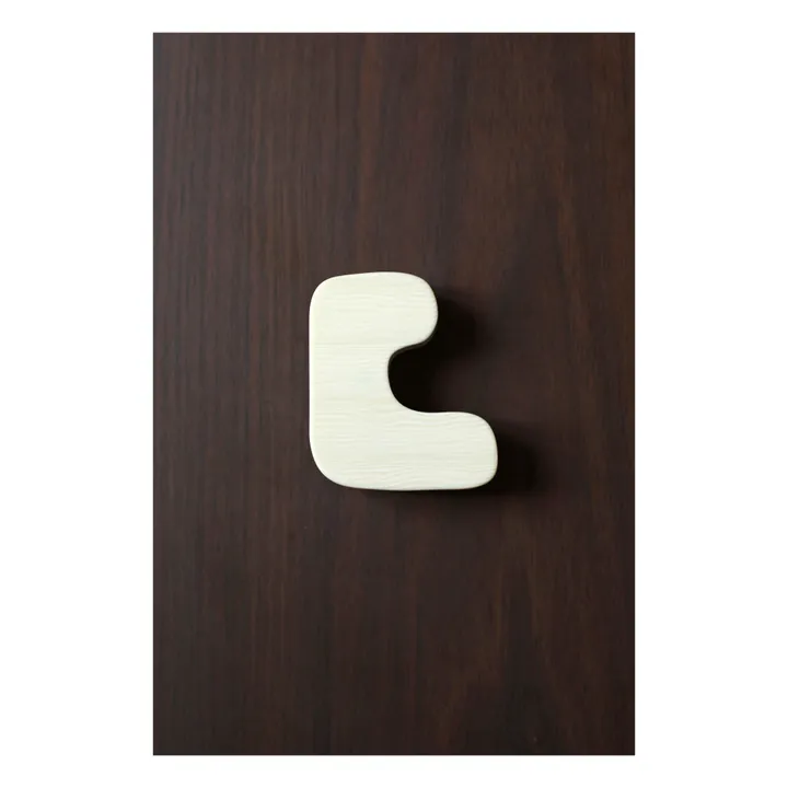 Nastassia Brame - Door Knob - Anni Coat Hook - Ivory | Smallable