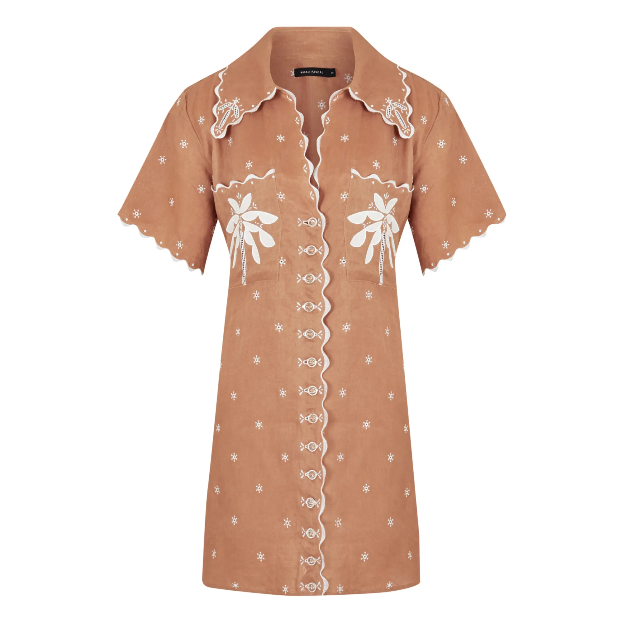 Magali Pascal - Palmiere Linen Dress - Amande | Smallable