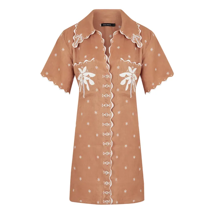 Magali Pascal - Palmiere Linen Dress - Amande | Smallable
