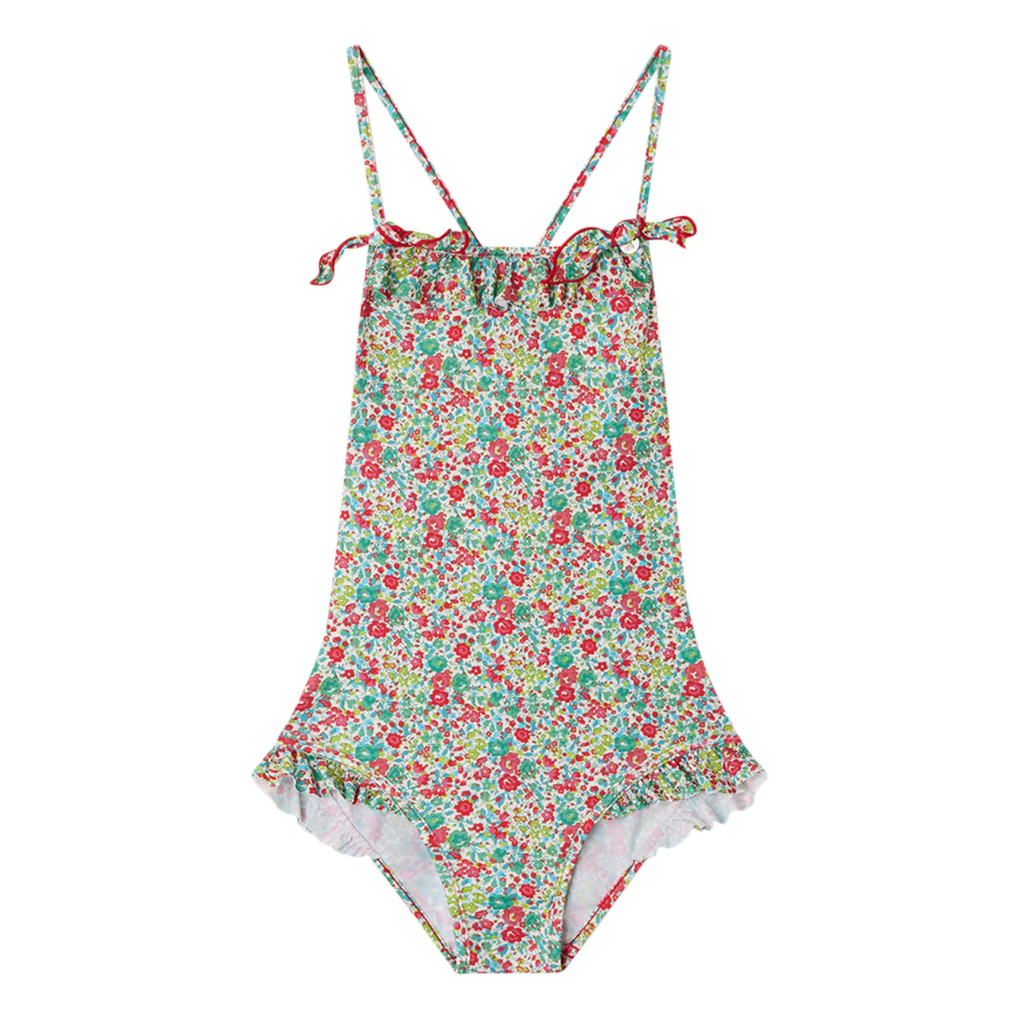 Bonpoint - Exclusive Abbie Liberty Print One-Piece Swimsuit - Green ...