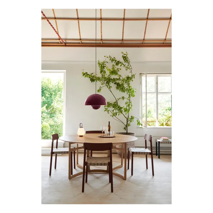 & Tradition - VP7 Flowerpot Pendant Light - Verner Panton - Plum ...