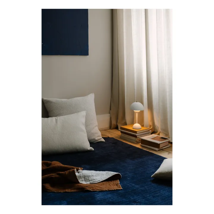 & Tradition - VP9 Flowerpot Portable Table Lamp, Vernon Panton - White ...