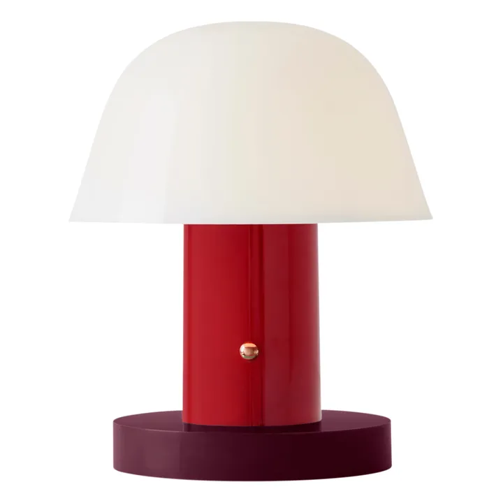 & Tradition - JH27 Setago Table Lamp - Burgundy | Smallable