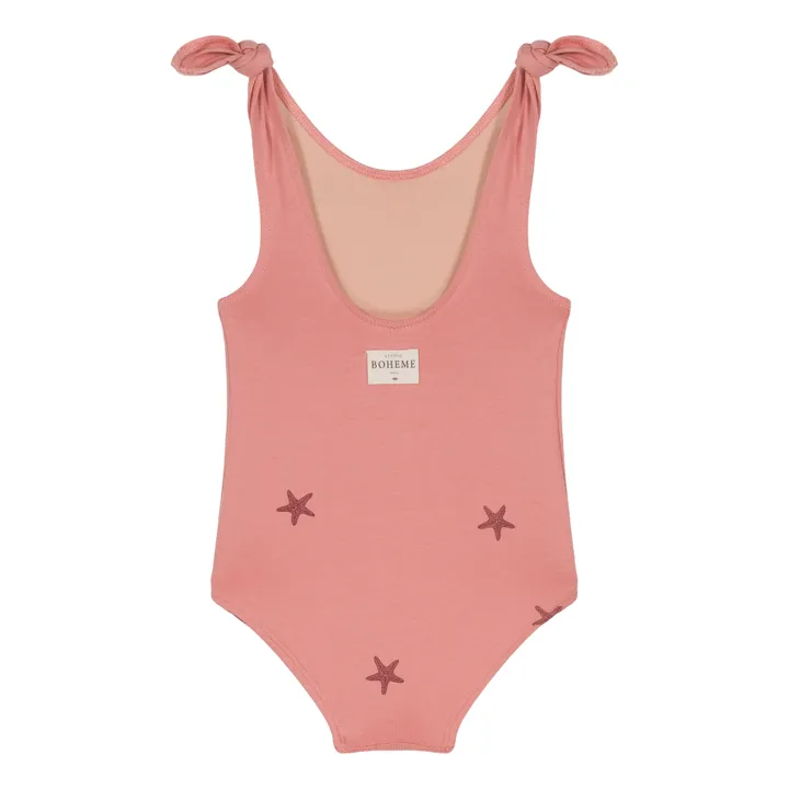 Studio Bohème - Roberta One-piece Star Print Jersey Swimsuit - Pink ...