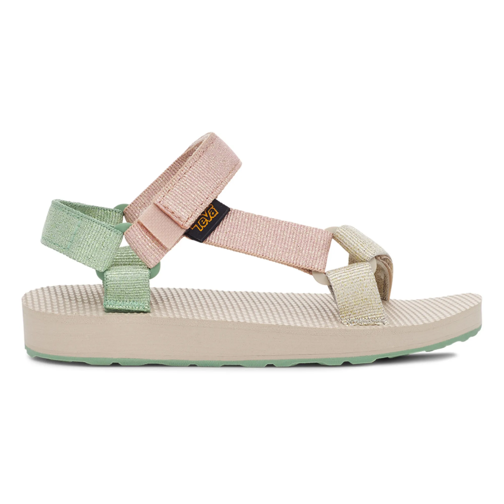Teva - Original Universal Metallic Velcro Sandals - Pale pink | Smallable