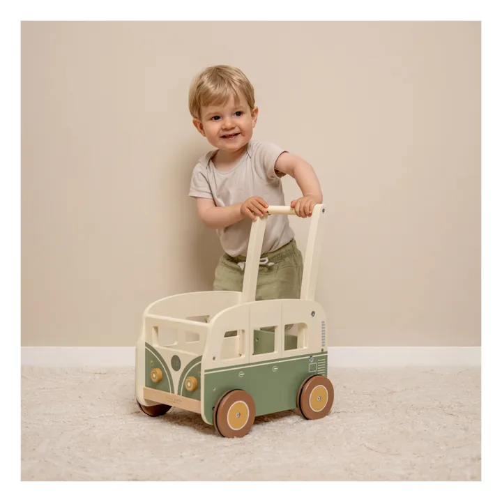 Little Dutch - Wooden Van Push-Along Walker | Smallable