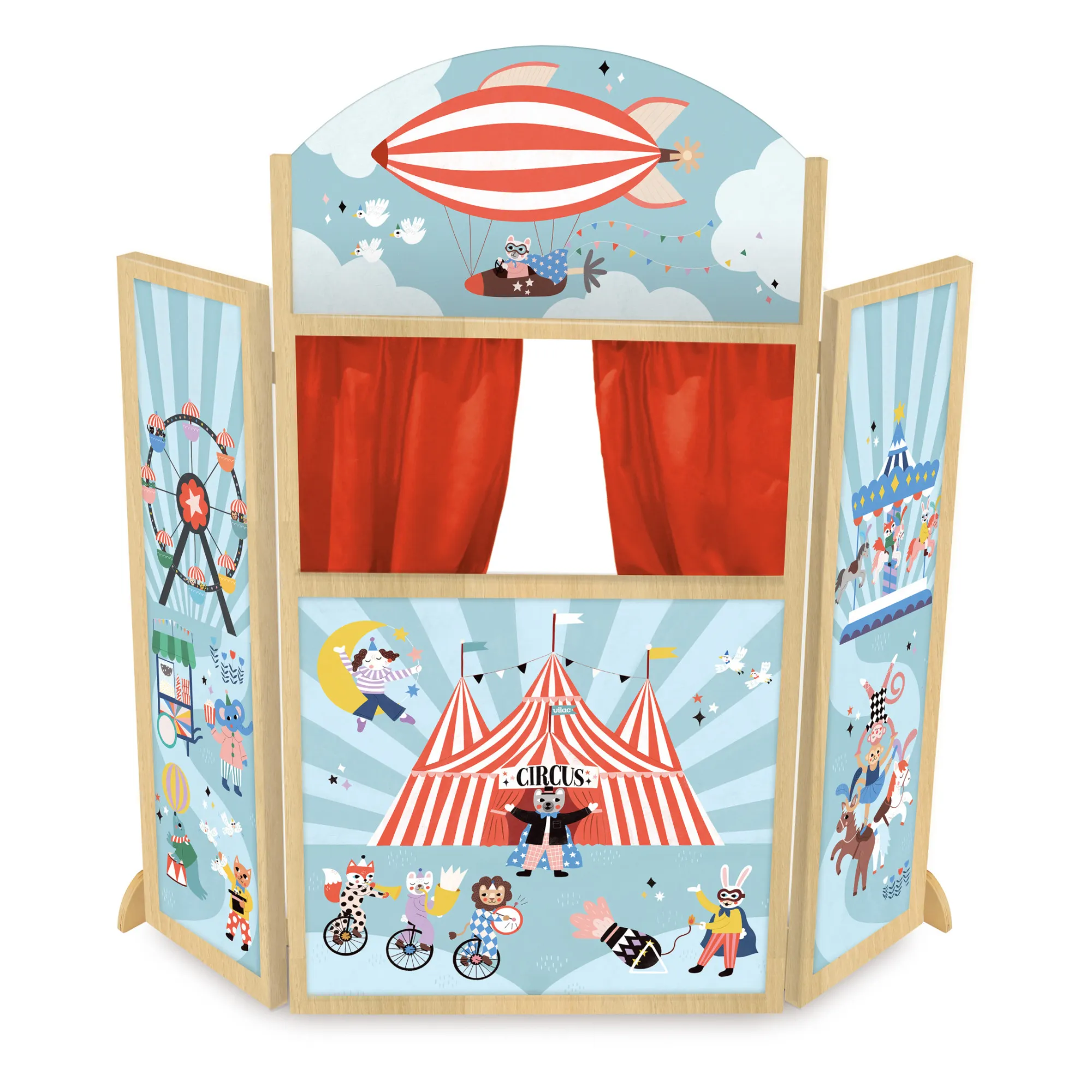 Vilac - Circus Puppet Theatre - Michelle Carlslund | Smallable