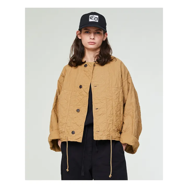 Girls of Dust - Nuclear Quilted Jacket - Brown | Smallable