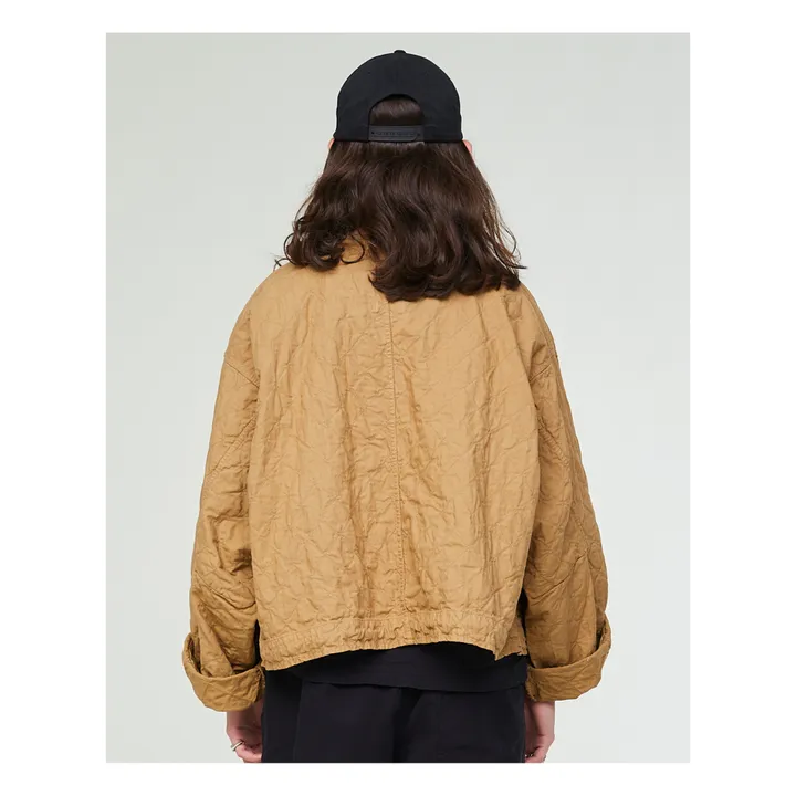 Girls of Dust - Nuclear Quilted Jacket - Brown | Smallable