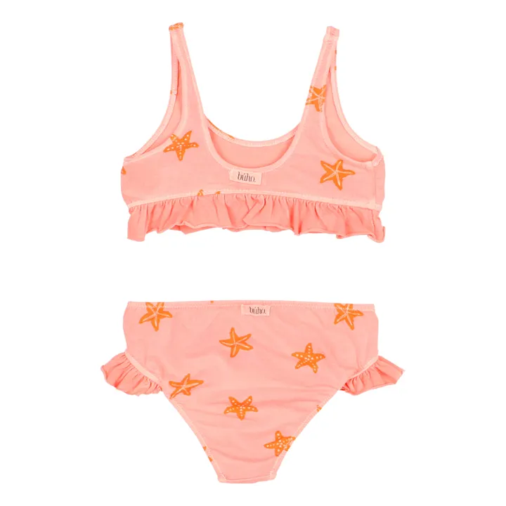Búho - Organic Cotton Starfish Bikini - Pink | Smallable