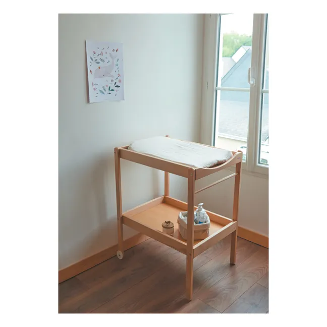 By BO design - Wall mounted changing table - natural | Smallable