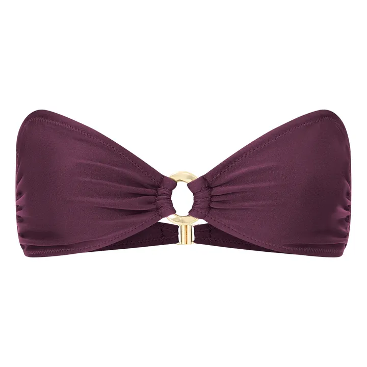 Alma Deia - Bustier Swimsuit - Aubergine | Smallable