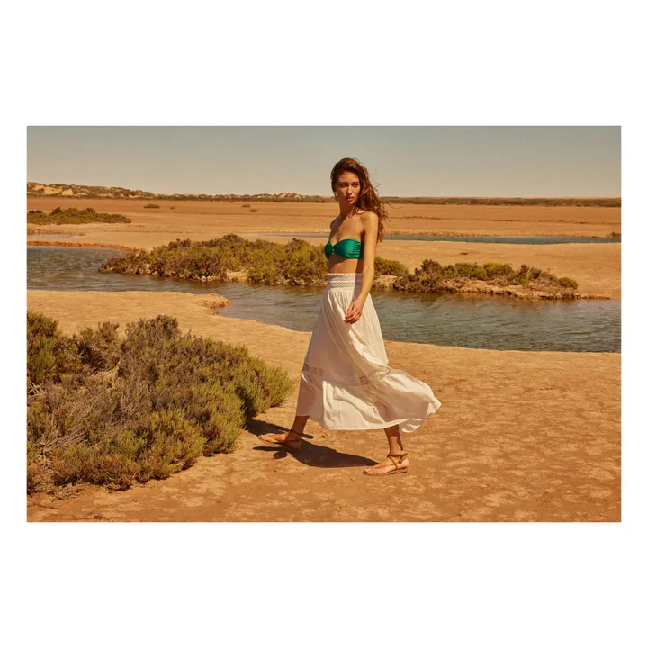 Alma Deia - Bustier Swimsuit - Emerald green | Smallable