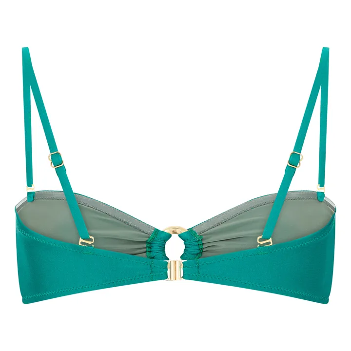Alma Deia - Bustier Swimsuit - Emerald green | Smallable
