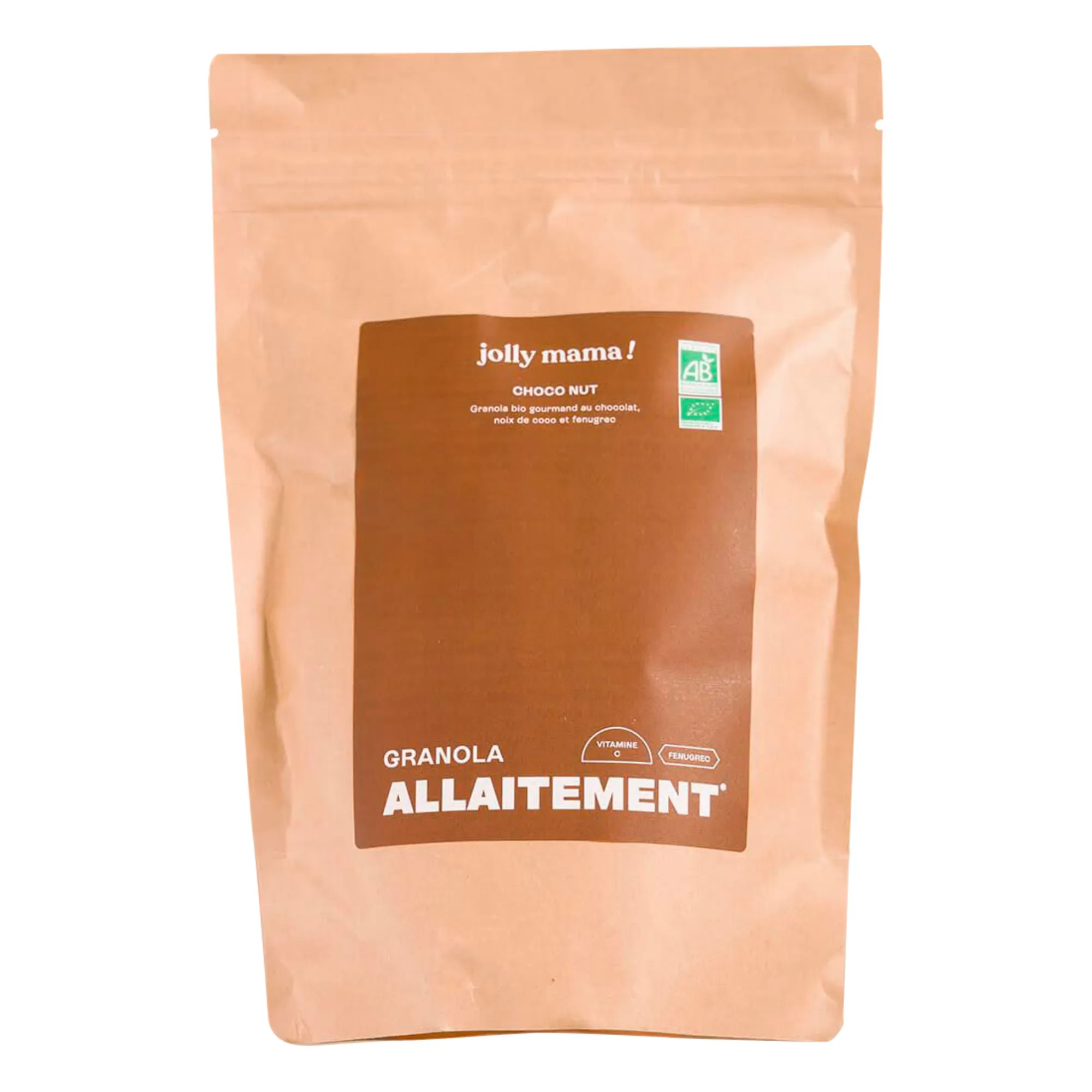 Jolly Mama - Choco Nut breastfeeding granola - 350 g | Smallable