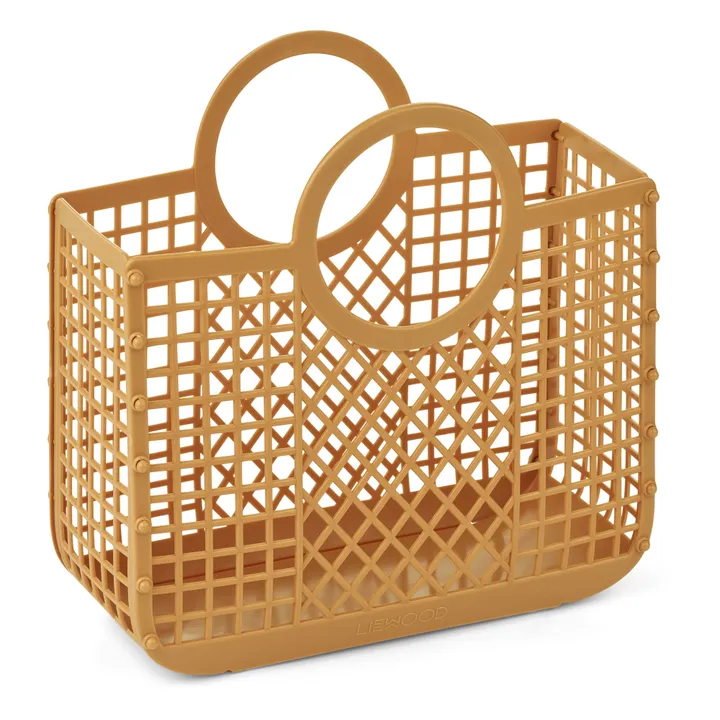 Liewood - Samantha Recycled Material Basket - Yellow | Smallable