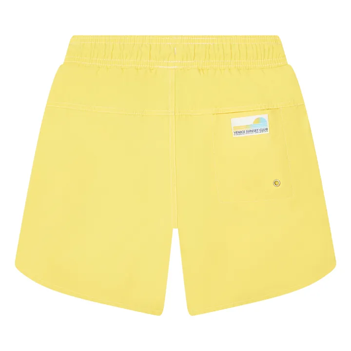 Hundred Pieces - Mid-Length Swim Trunks - Yellow | Smallable