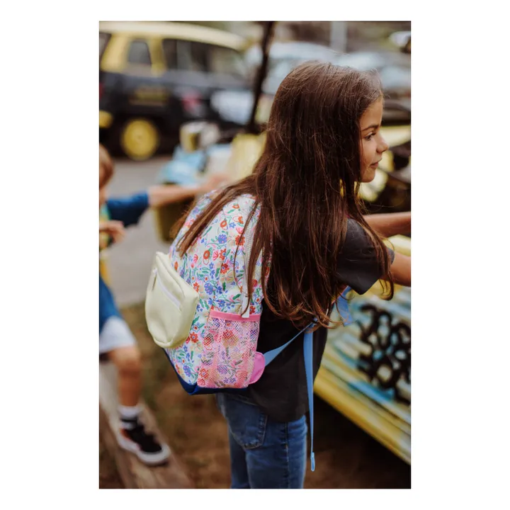 Hello Hossy - Garden Party Backpack - Lemon yellow | Smallable