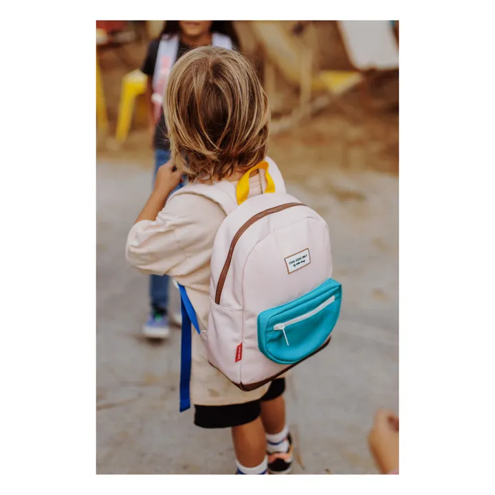 Hello Hossy - Mini Creamy Backpack - Cream | Smallable