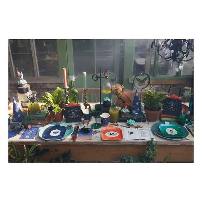 Meri Meri - Speckled Cardboard Cups - Set of 8 | Smallable