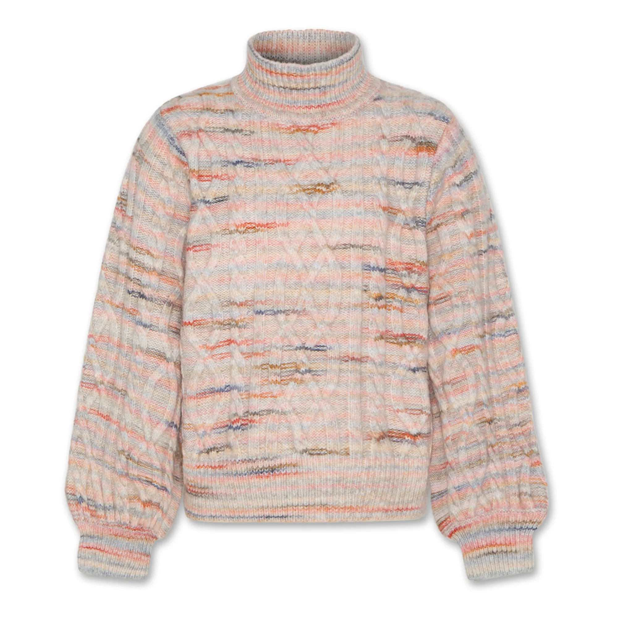 AO76 - Ash Cable Turtleneck Sweater - Pale Pink | Smallable