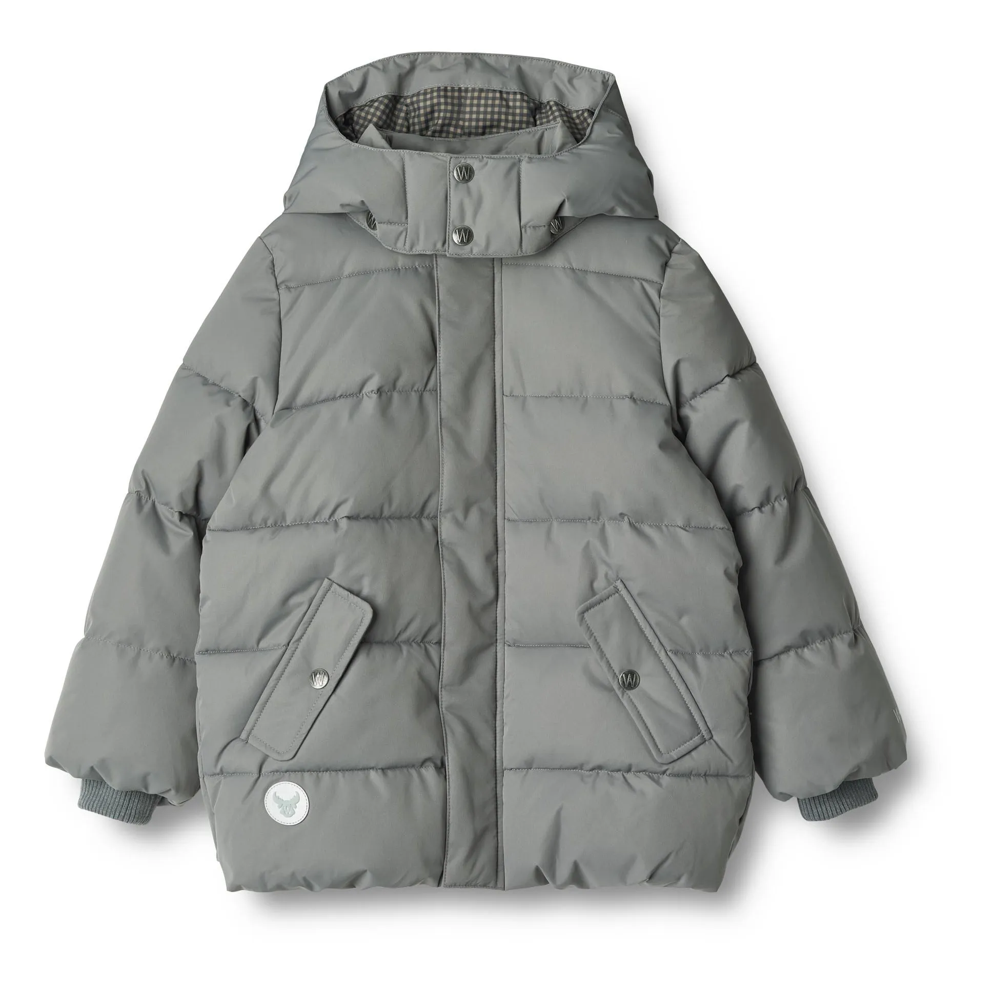 Wheat - Gael Recycled Matter Puffer Jacket - Grey | Smallable
