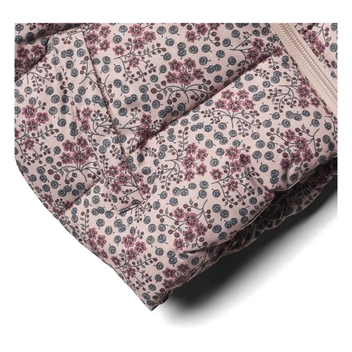 Wheat - Yuri Flowery Coat in Recycled Materials - Pink | Smallable