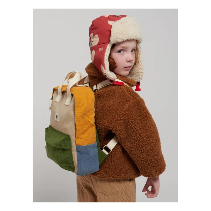 Bobo Choses - Corduroy Backpack - Beige | Smallable