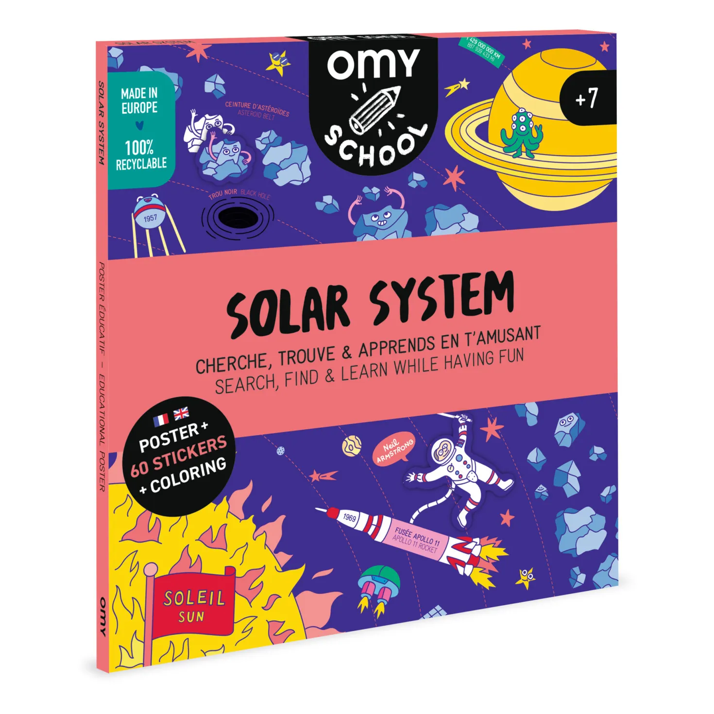 Omy - OMY school poster - Système solaire | Smallable