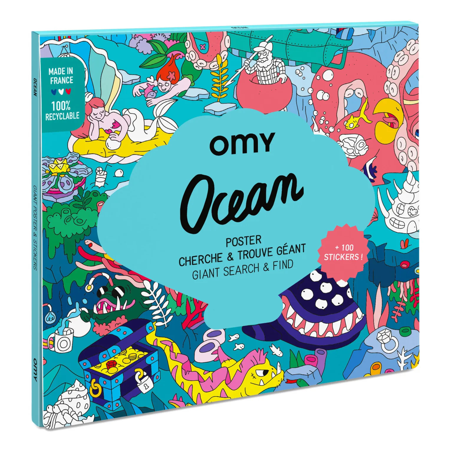 Omy - Poster & stickers - Ocean | Smallable