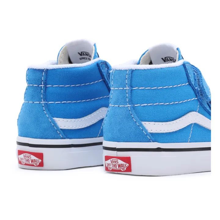 Vans SK8 Mid Top Velcro Sneakers Blue Smallable
