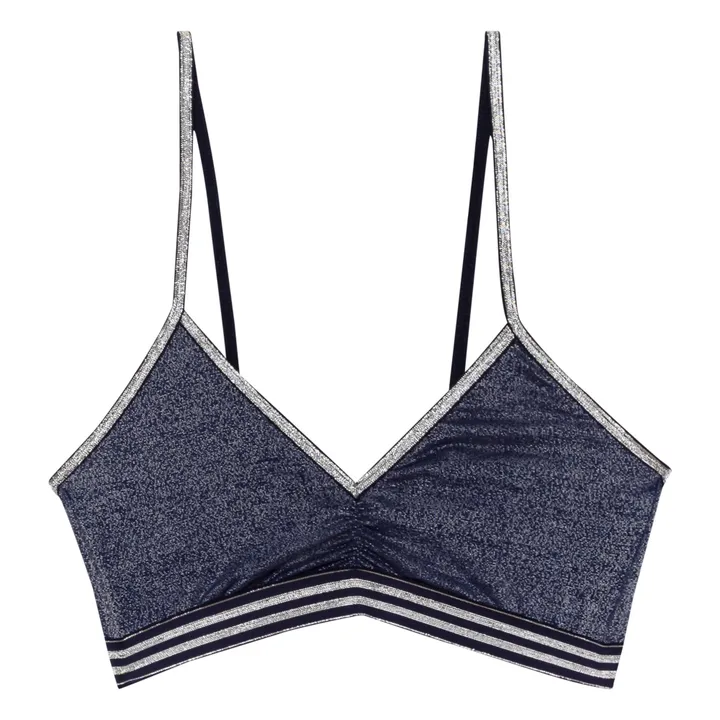 La Nouvelle - Georgia Metallic Bra - Navy blue | Smallable