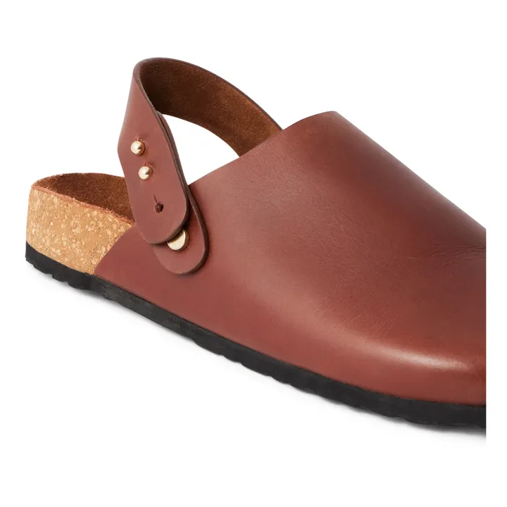 Soeur - Sleepy Leather Clogs - Hazel | Smallable